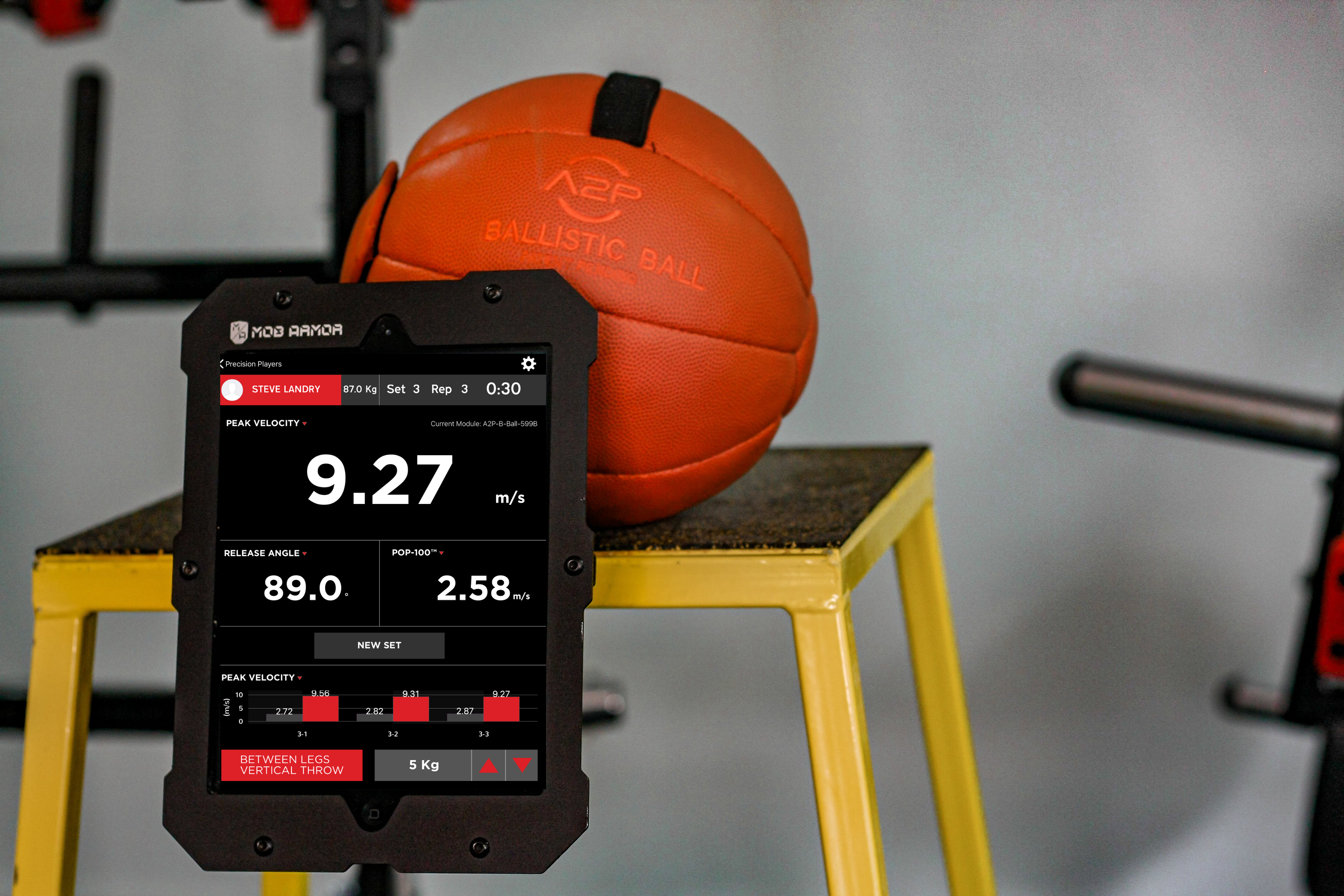 New Ballistic Ball™ 2022 - Medicine Ball Training Technology - MoveFactorX