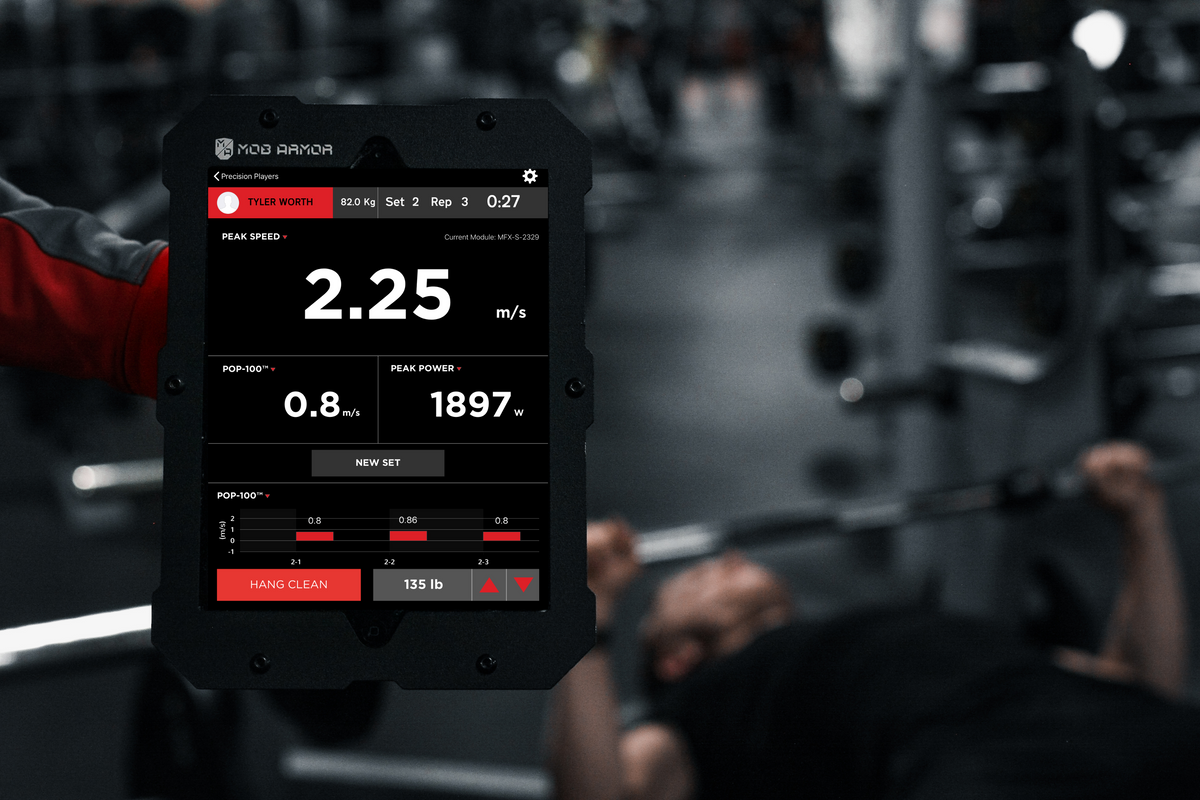 Barbell Velocity Speed Tracker for Training | MoveFactorX